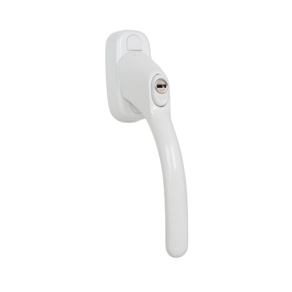 Sensei Tilt and Turn Locking Window Handle 40mm White